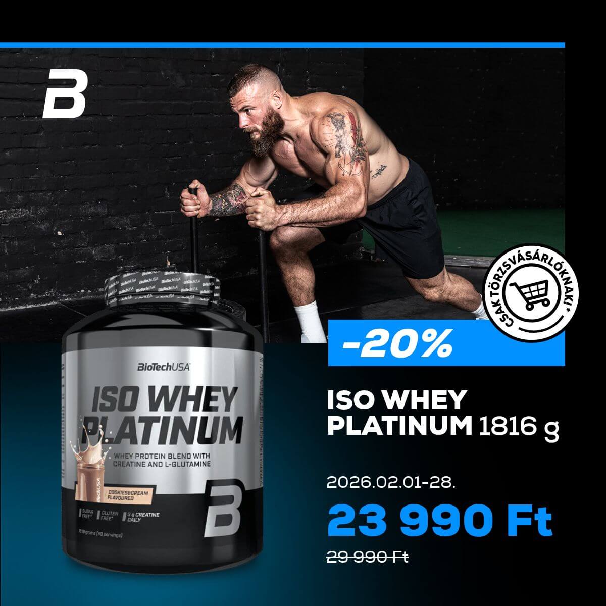 ISO WHEY PLATINUM - Lurdy Ház Budapest