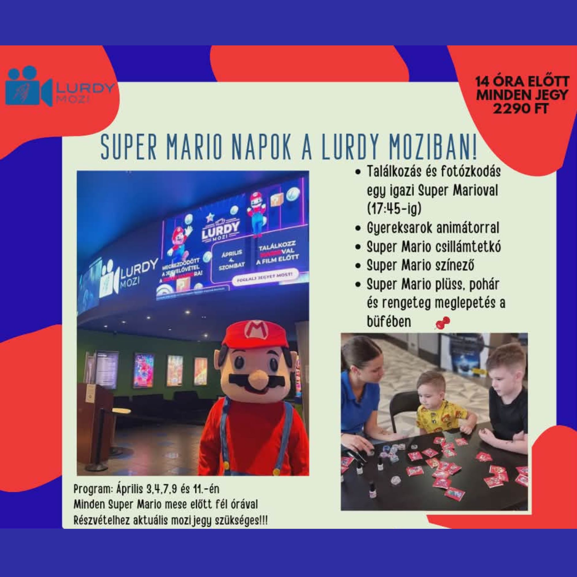 Super Mario napok - Lurdy Ház Budapest